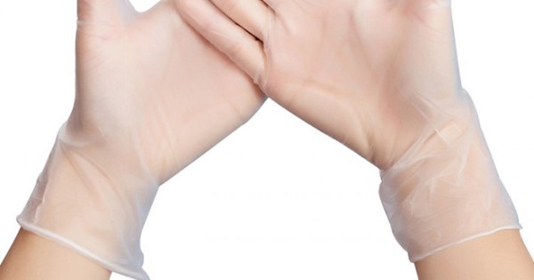 Vinyl Disposable Examination Gloves